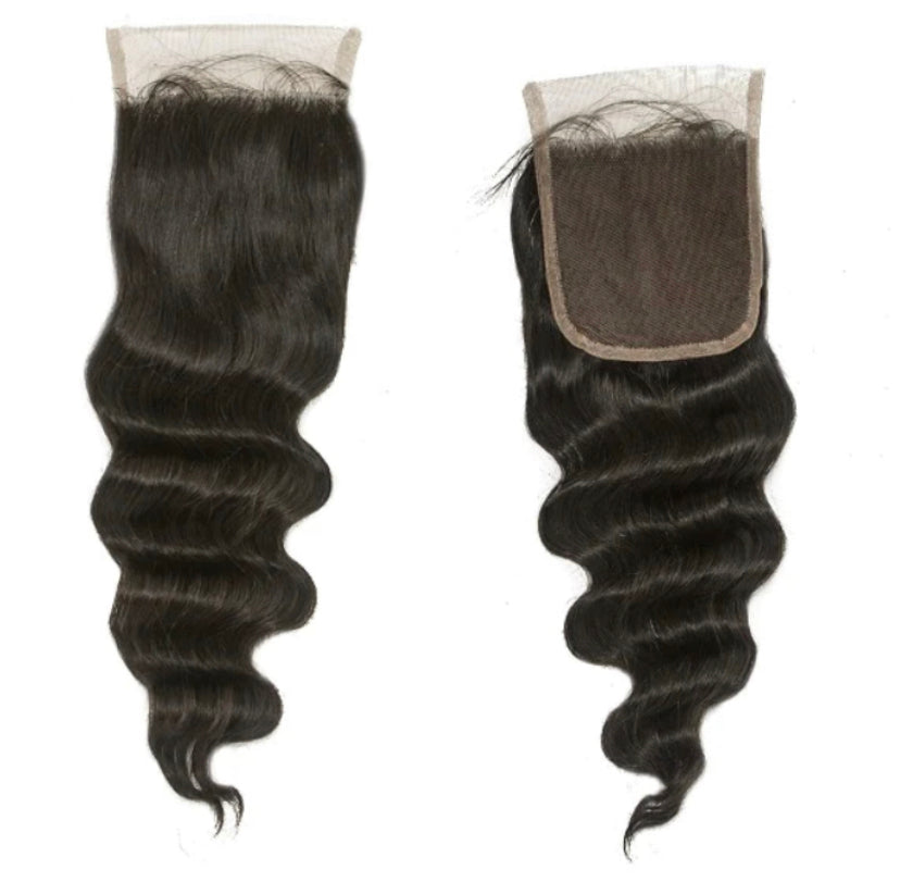 Raw Closures - Transparent – glamorous bundlez